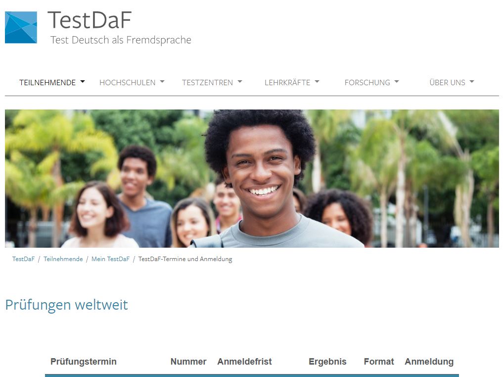 Đăng kí thi TestDaF - CLC - ĐHBKHN